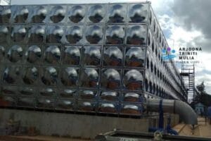 tangki panel stainless steel - Arjoona Triniti Mulia